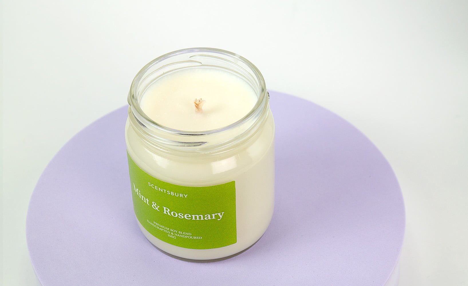 Mint & Rosemary Candle - Scentsbury